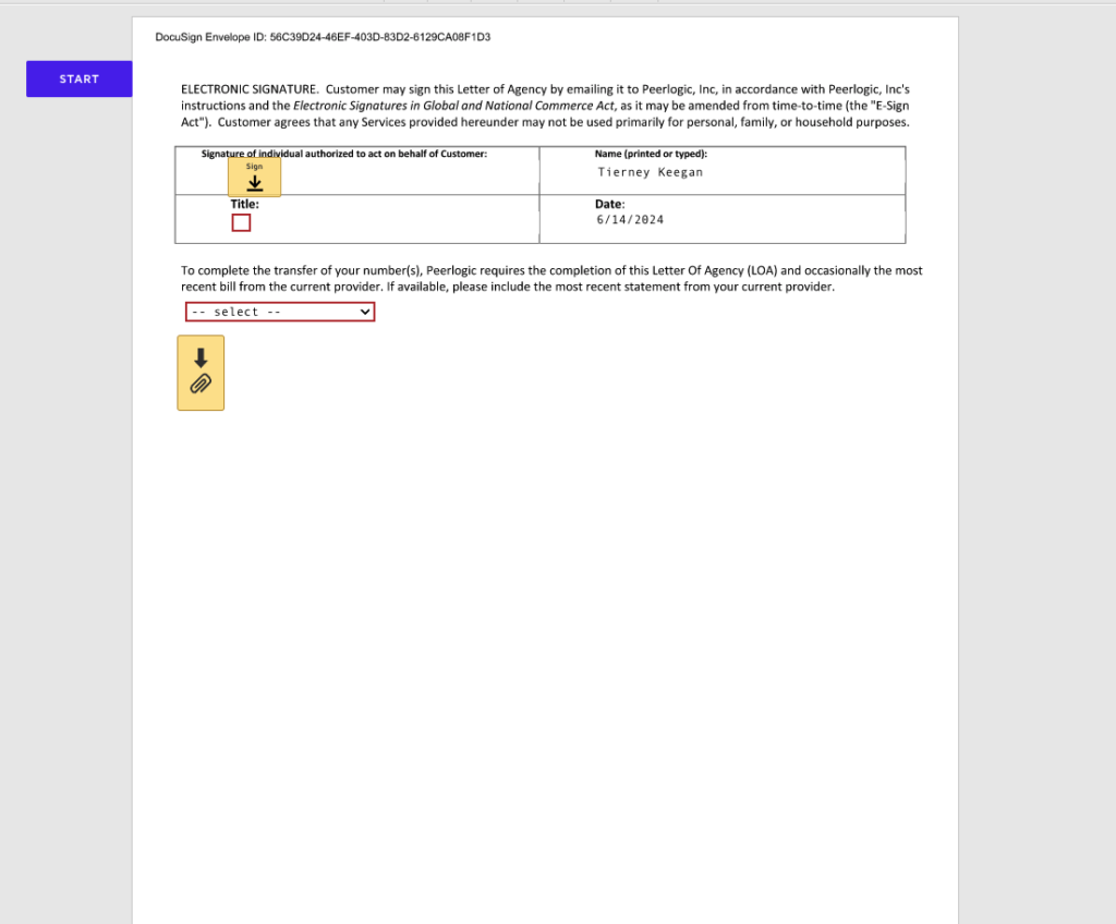 How To Fill Out an LOA – Peerlogic Support