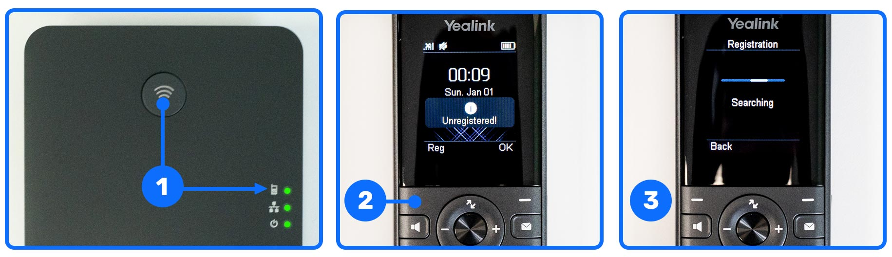 How to Register Handset to the Base Station – Peerlogic Support